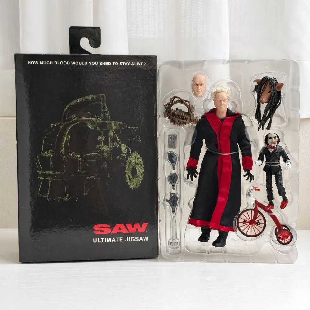 Коллекционная Фигурка Saw Jigsaw Killer NECA60611