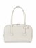 Сумка MARGESHERWOOD Small Boston logo-debossed tote bag, бежевый/белый