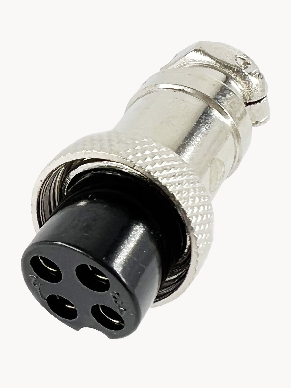 Разъем MIC16 4Pin гнездо металл на кабель