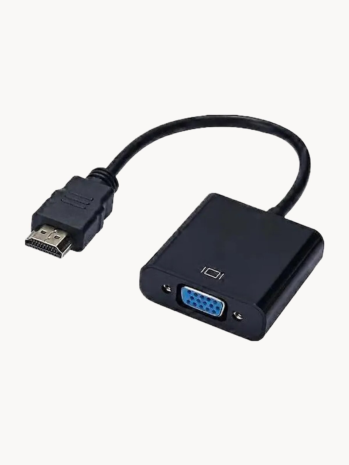 Переходник-адаптер HDMI-VGA+AUX кабель