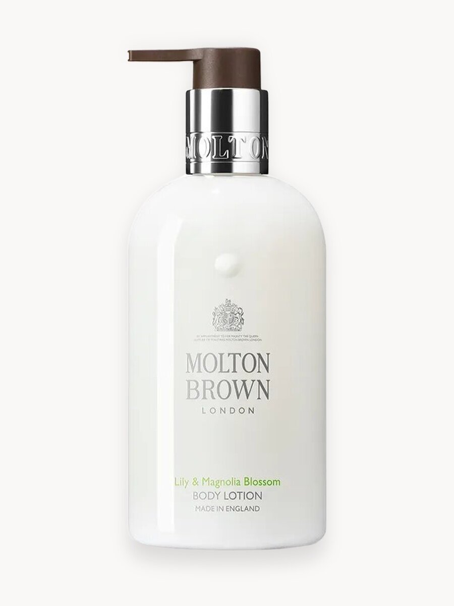 Molton Brown Lily & Magnolia Blossom Лосьон для тела 300 мл | Увлажнение питание | Аромат лилии и магнолии | Веганский