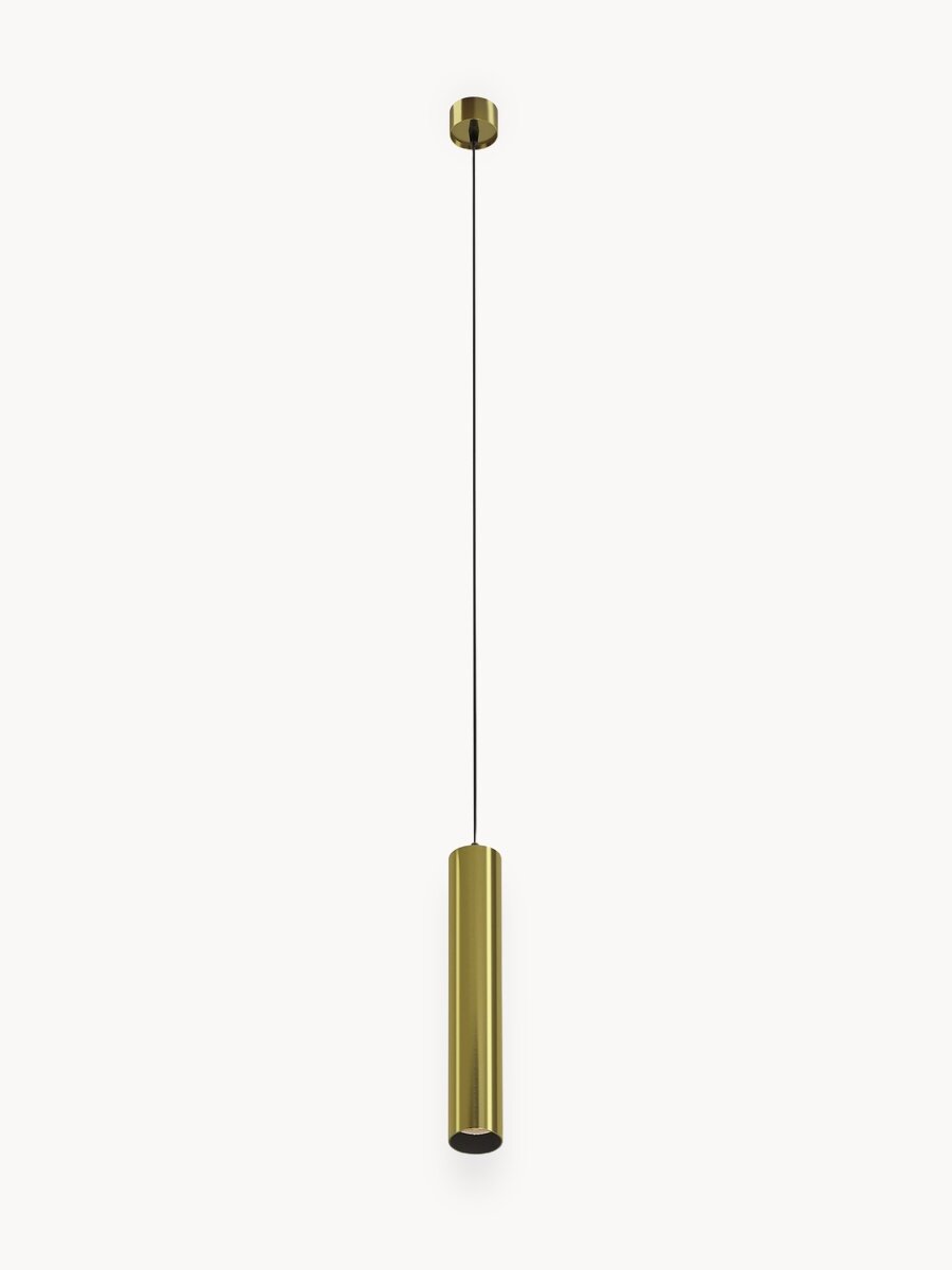 Светильник MAYTONI P072PL-L12W3K-BS, подвесной, LED, латунь, 12Вт
