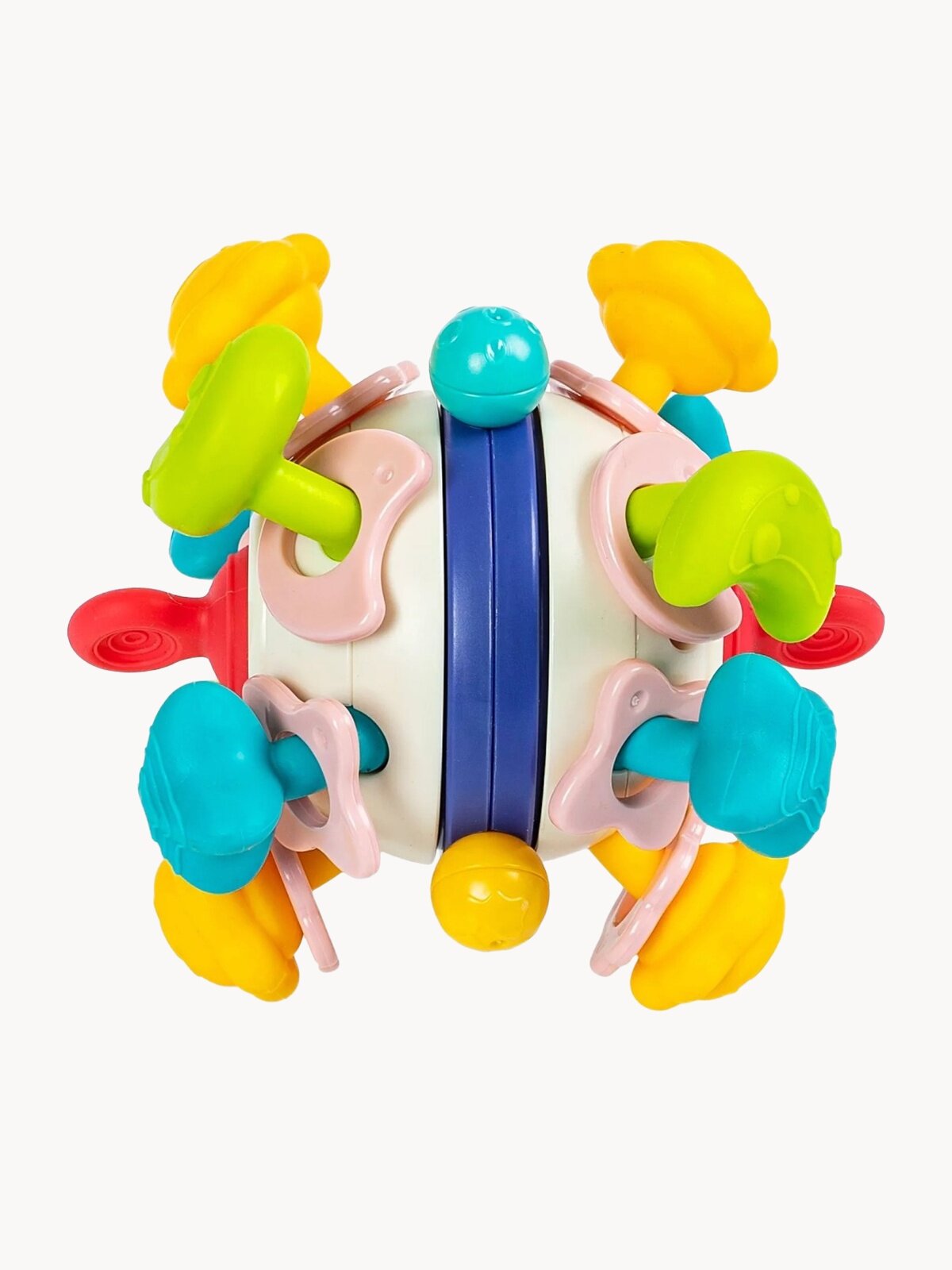 Прорезыватель-игрушка для зубов, крутилка развивающая от ROXY-KIDS BUSY BALL