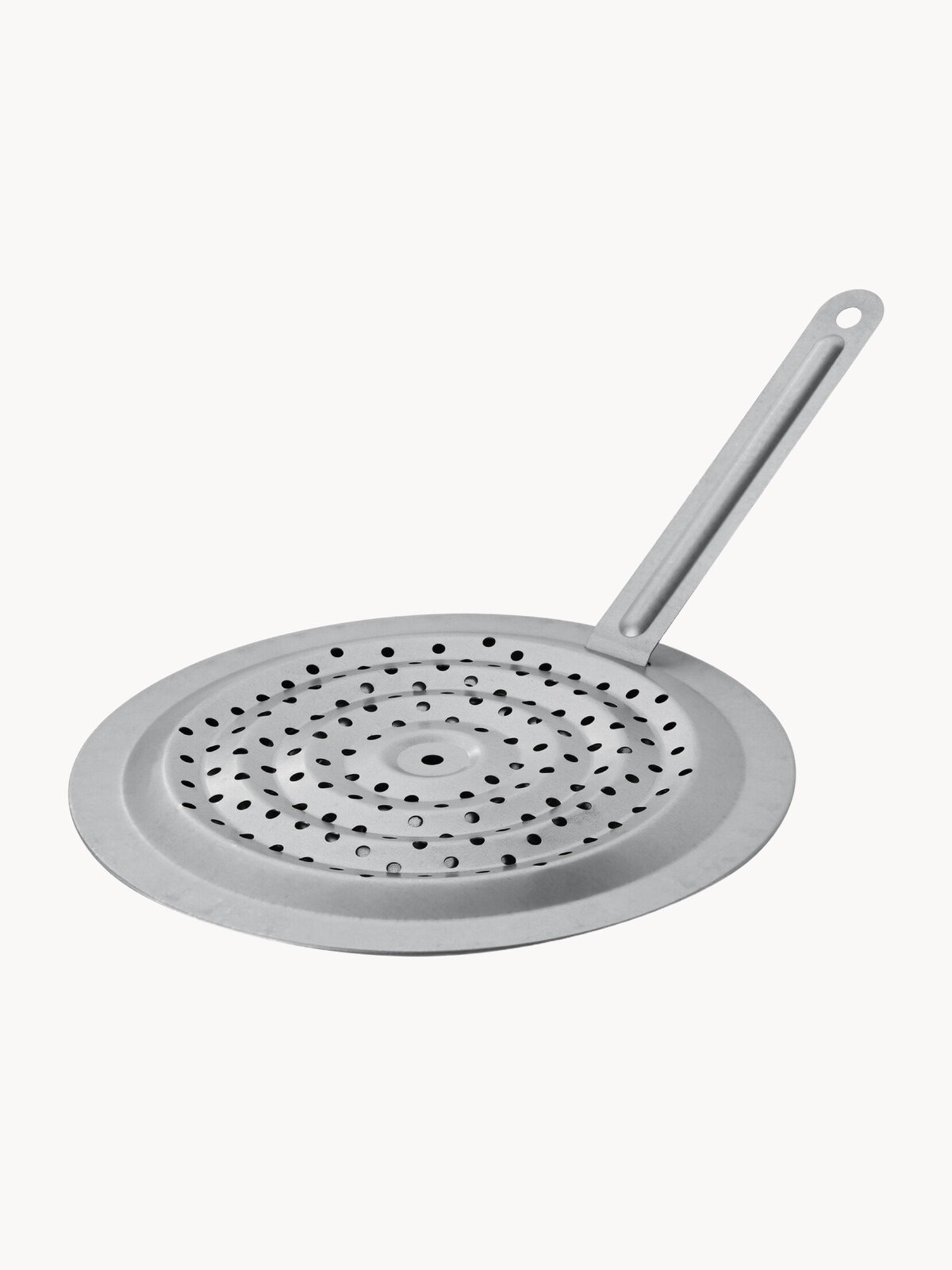 Рассекатель пламени Mirus Group, для газовых плит, со съемной ручкой, серебристый, 21см