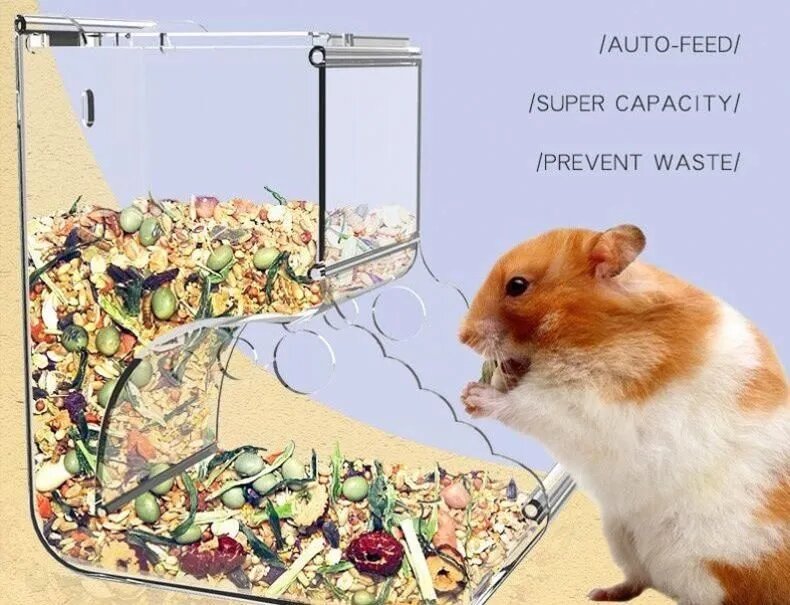 Кормушка для птиц, автоматическая кормушка для грызунов, для хомяков