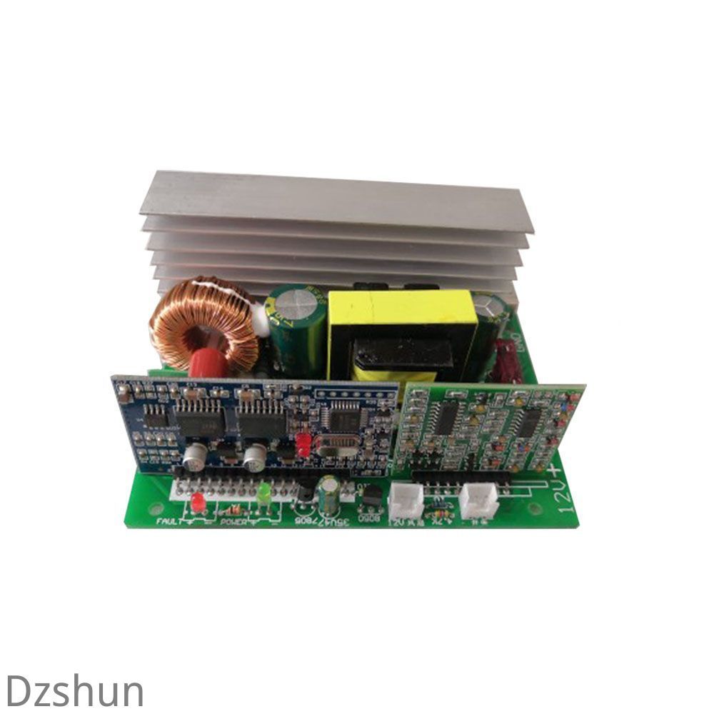 Плата инвертора 500W, чистая синусоида 220V. Преобразователь 12V в 220V, повышающая схема.