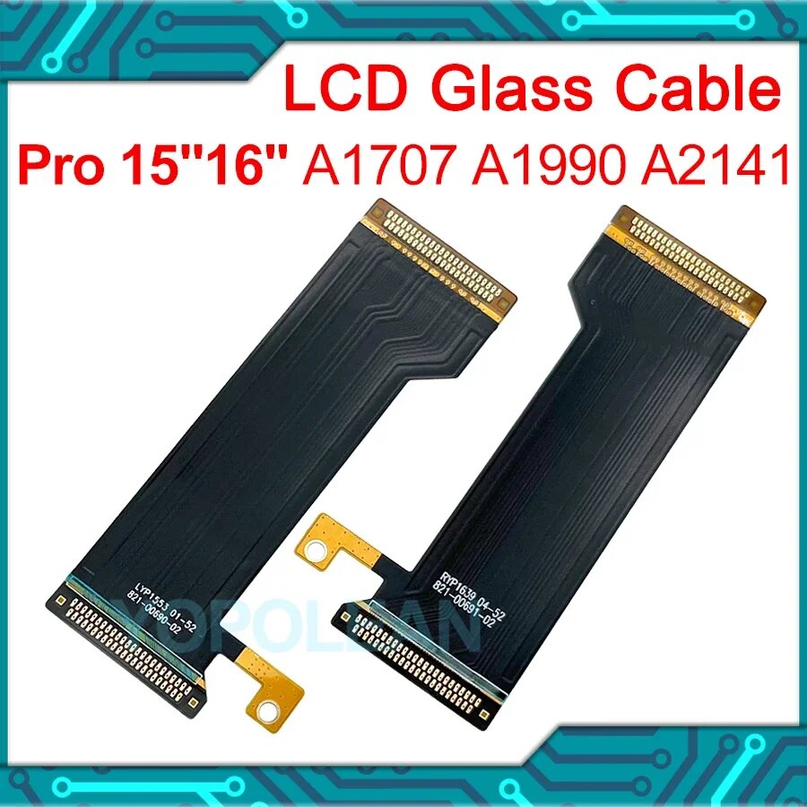 Новый кабель для ремонта стекла для MacBook Pro 15 "16" A1707 A1990 A2141, гибкий кабель ЖК-экрана 821-00690-02 821-00691-02