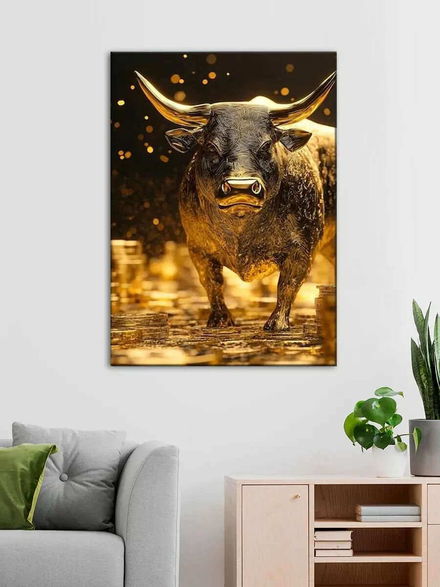 Картина на стену "Денежное дерево", 30х40 см