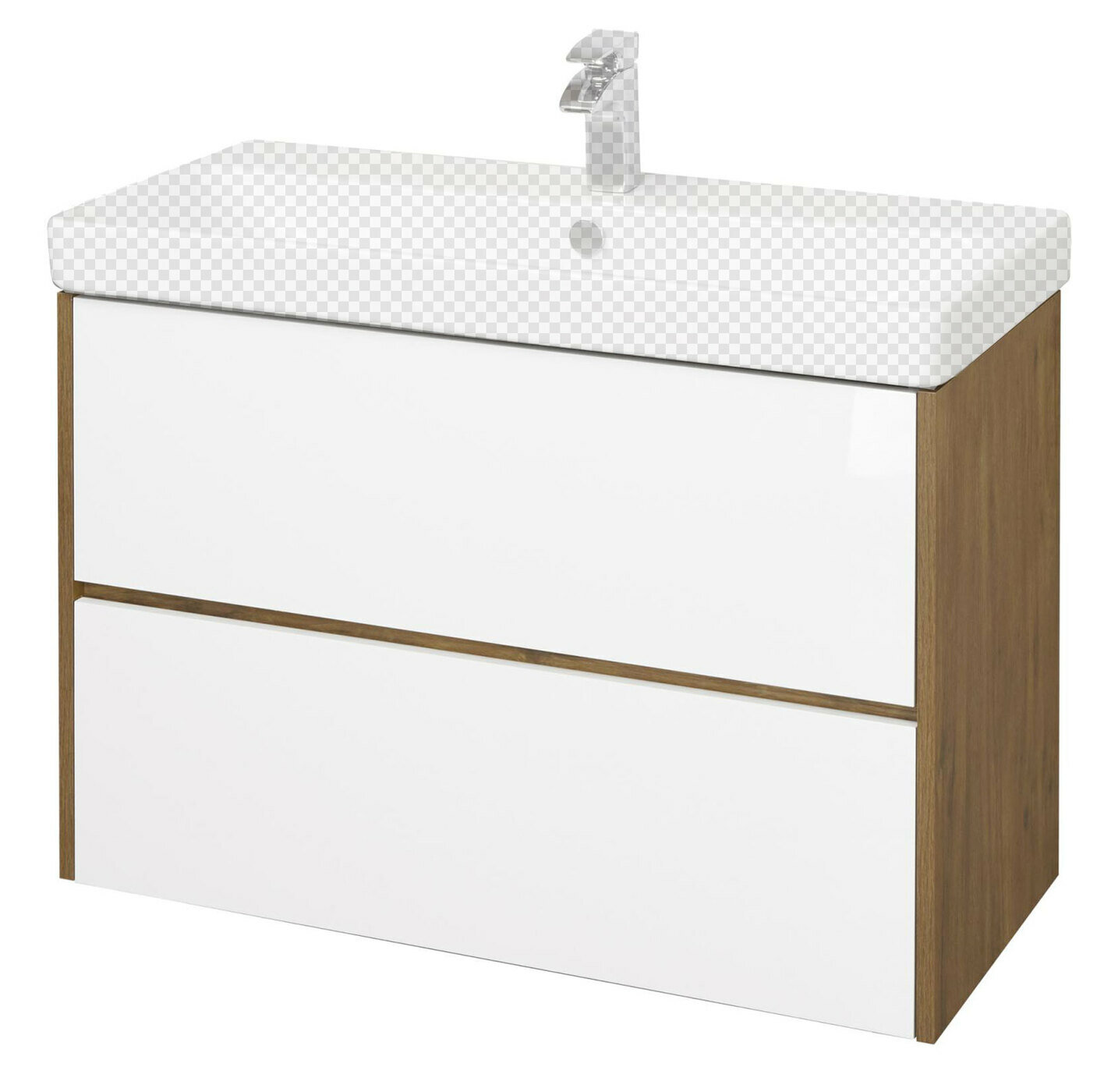 Тумба под раковину Акватон Сканди 90 1A251901SDZ90 дуб рустикальный