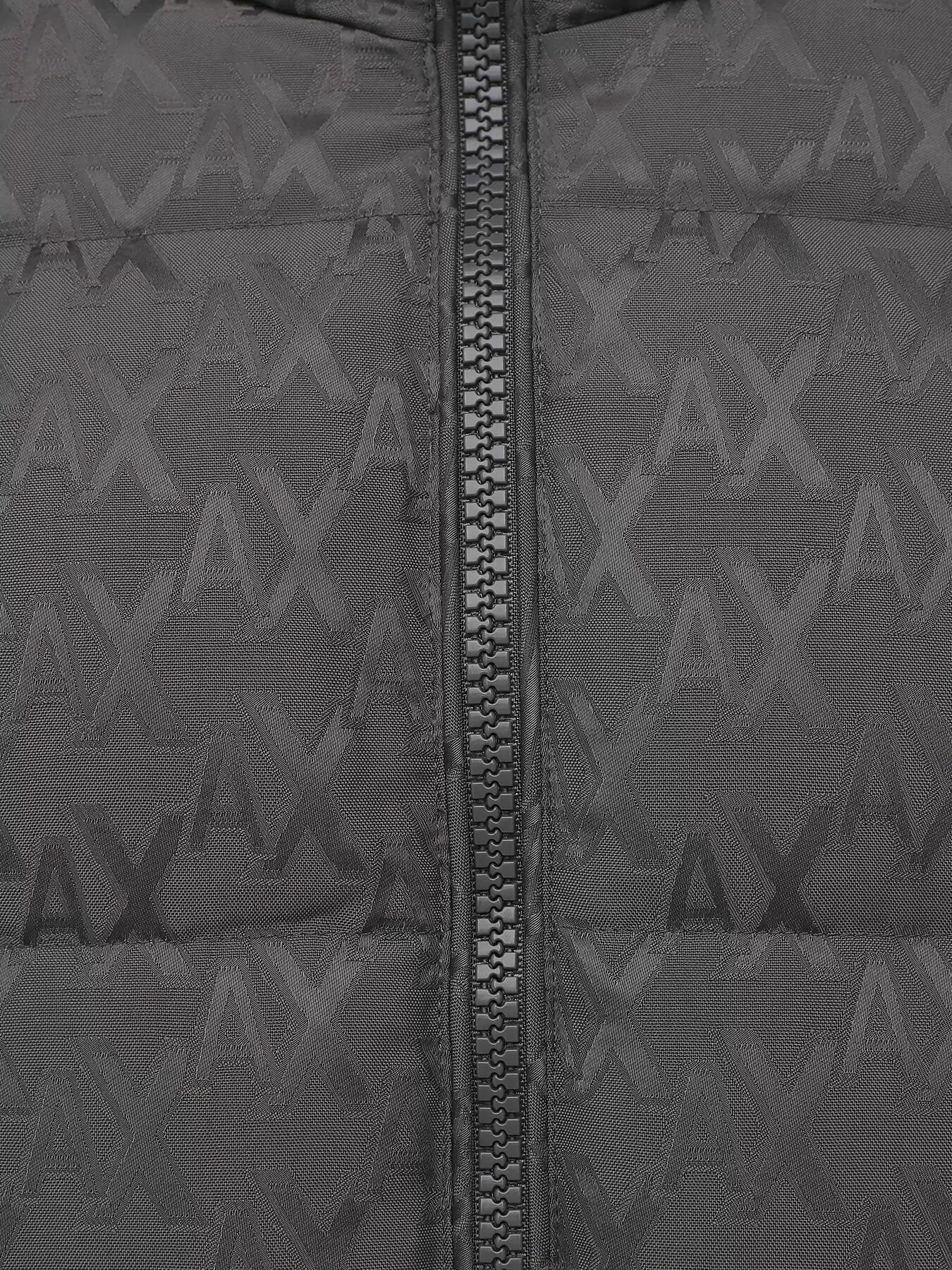Пуховик Armani Exchange Осень-зима 2025, размер S, серый — фото 1