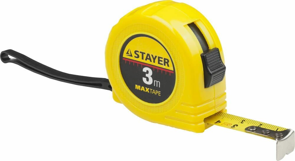 Рулетка STAYER Standard, 3 м, 16 мм 34014-03-16