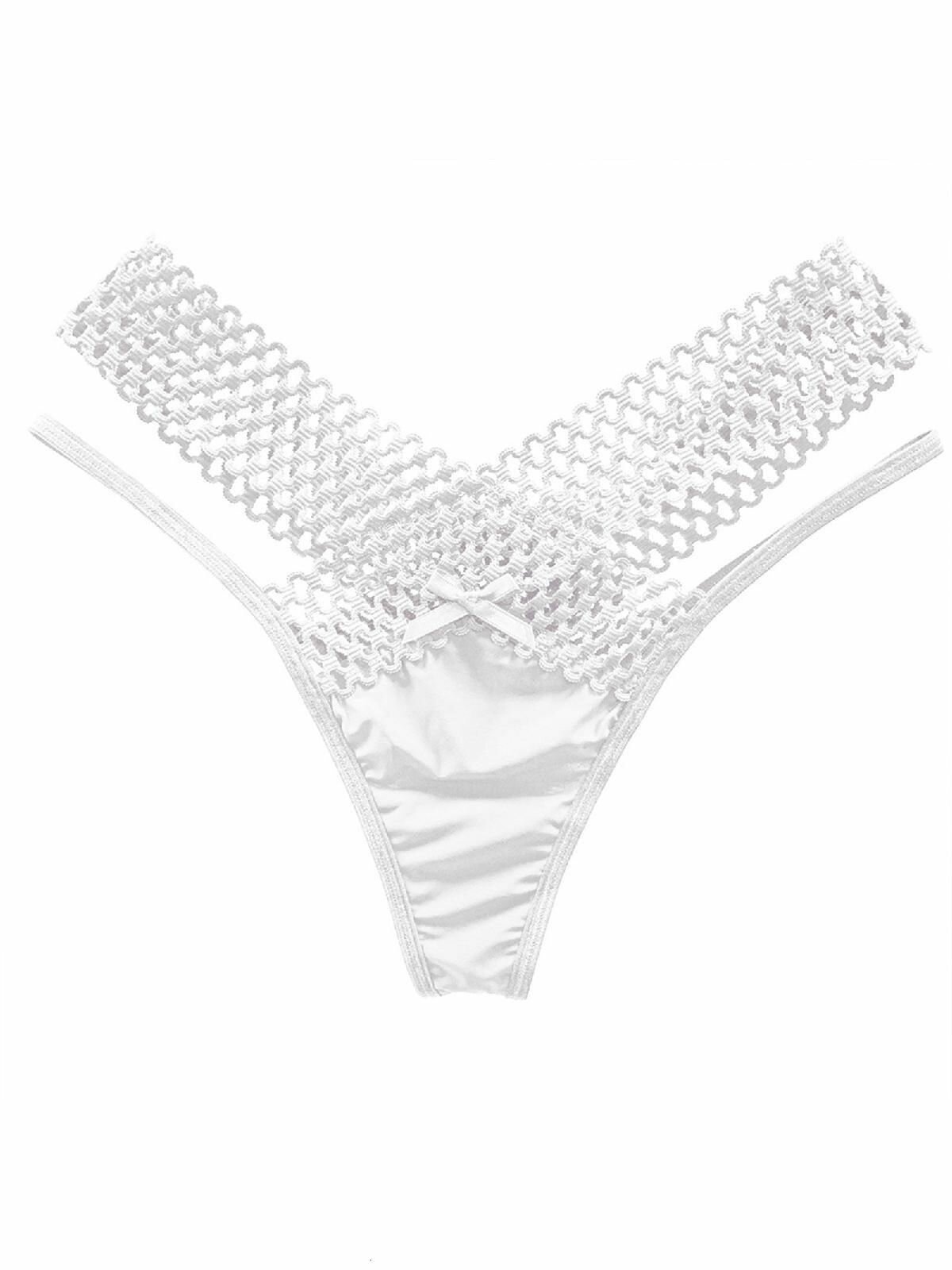 Невидимые стринги для женщин, Белый