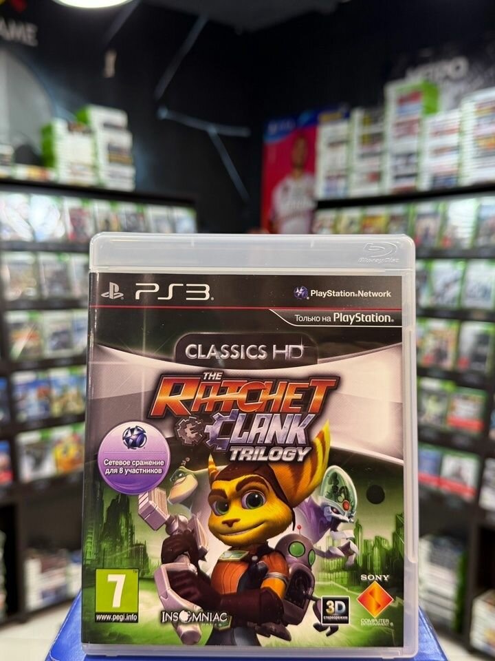 Игра Ratchet & Clank Trilogy PS3 (Box)