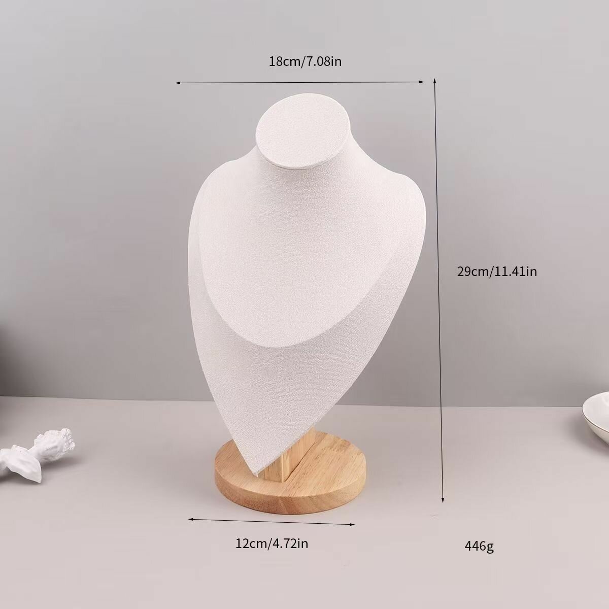 Бюст для украшений Треугольная форма h-29