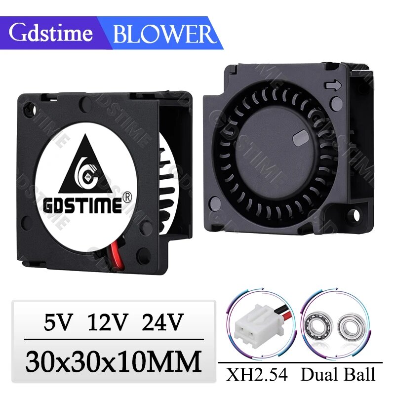 Gdstime 3010 24V Dual Ball XH2.54 вентилятор — фото 1
