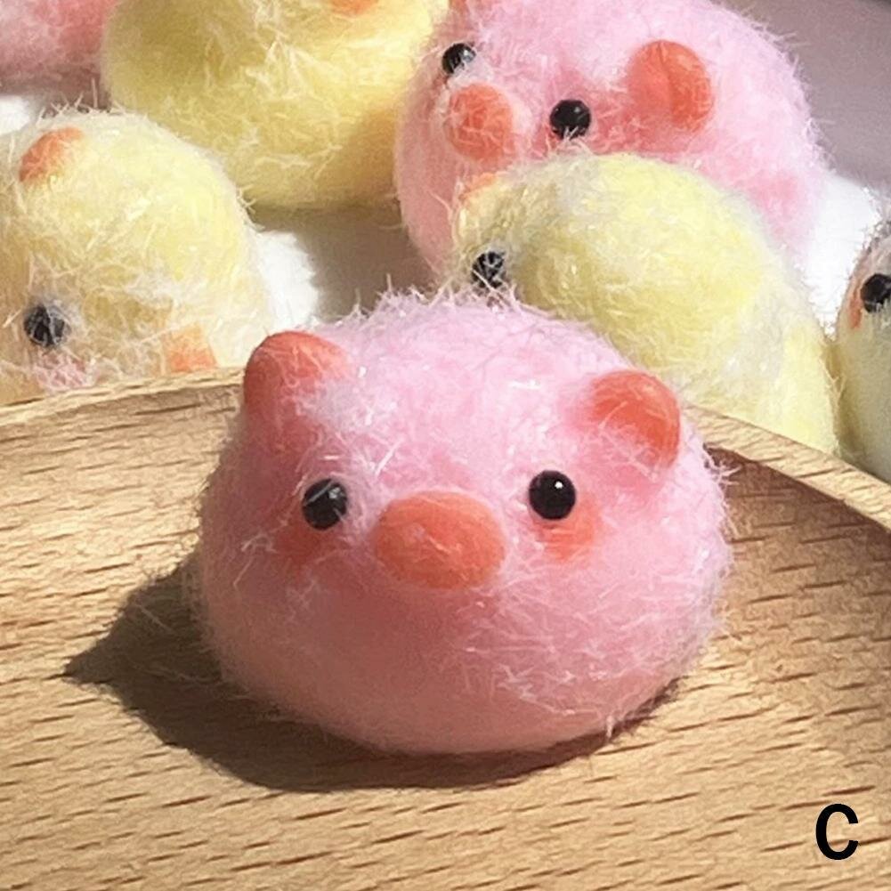 Мини-цыпленок и уточка, силиконовые антистрессовые игрушки