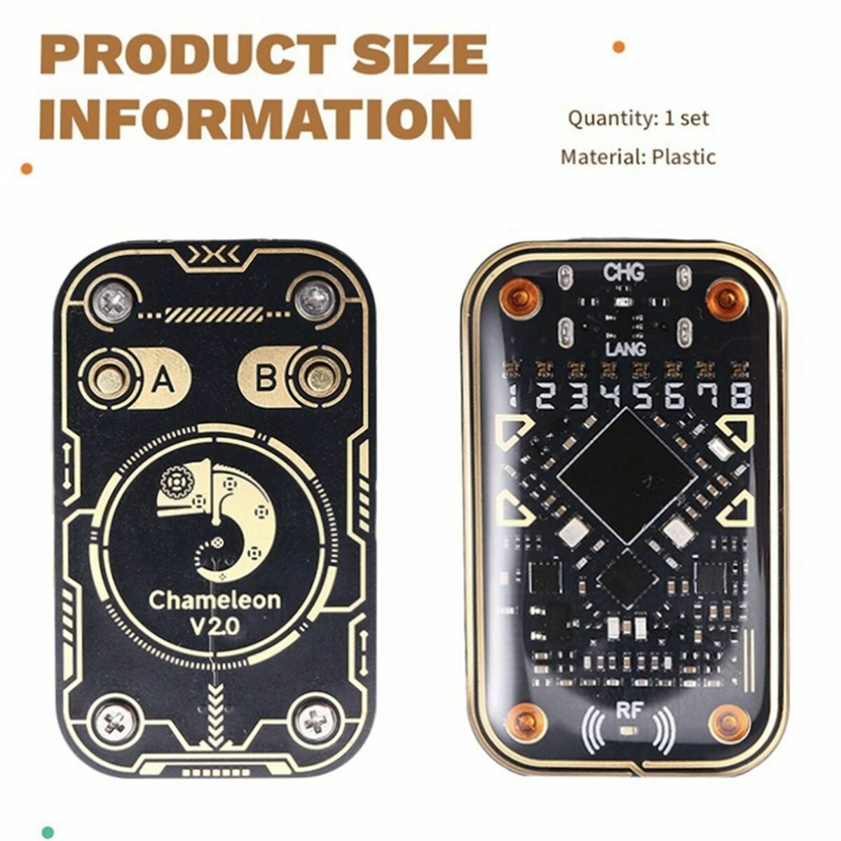 Считыватель RFID Chameleon Ultra V2 + дубликатор брелока CUID