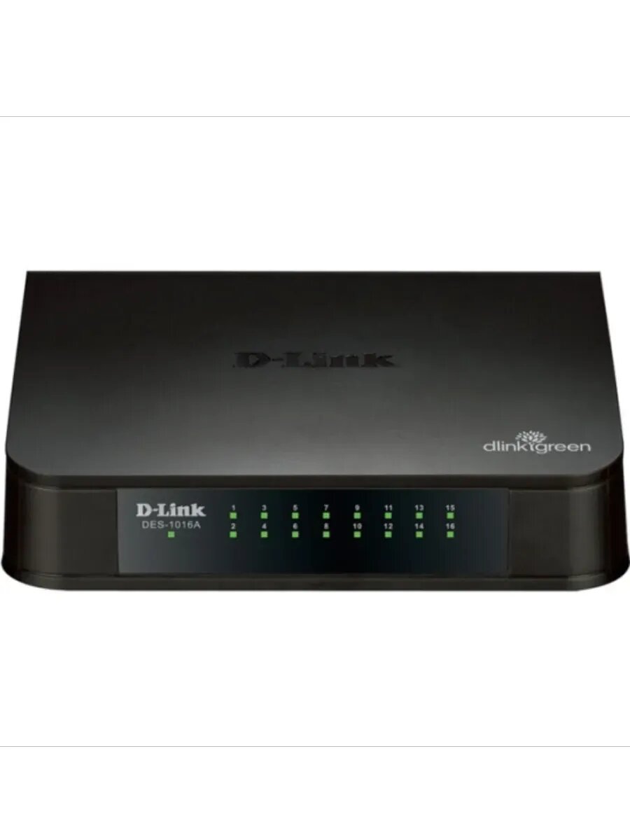 Коммутатор сетевой неуправляемый DES-1016A/E2A 16 портов