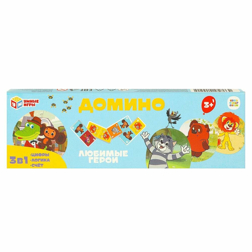 Домино "Союзмультфильм". Любимые герои УМка 4660254415515