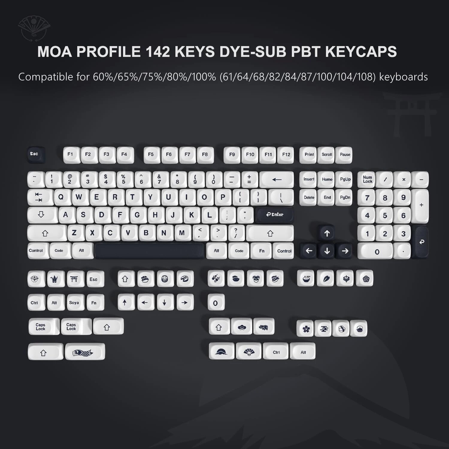Womier Cherry Pudding 143 клавиш розовые PBT MOA профиль для механической клавиатуры