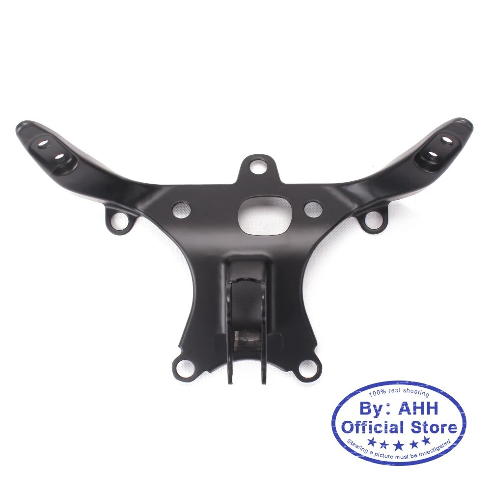 AHH фара кронштейн мотоцикла Верхняя часть Stay обтекатель для YAMAHA YZF-R1 R1 2000 2001 YZF1000 00 01 части, Черный