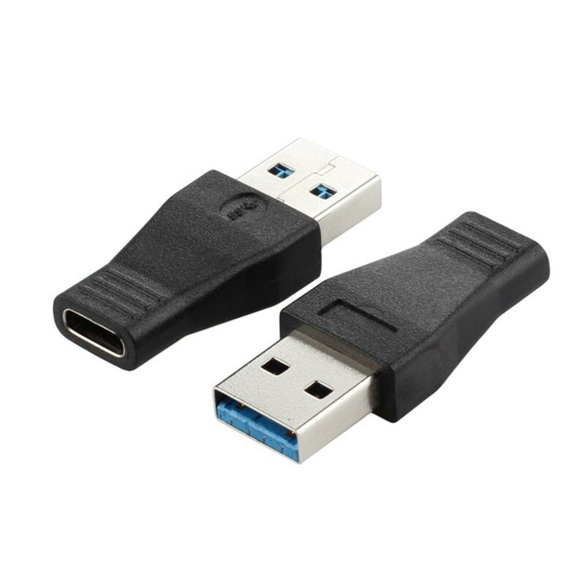 2019 Высокоскоростной USB 3.1 Type C Female на USB 3.0 Male Порт Адаптер USB-C на USB3.0 Type-A Конвертер Коннектора / Ч