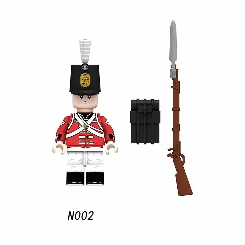 Солдаты Второй мировой войны Наполеон Минифигурки блоки / Британские солдаты