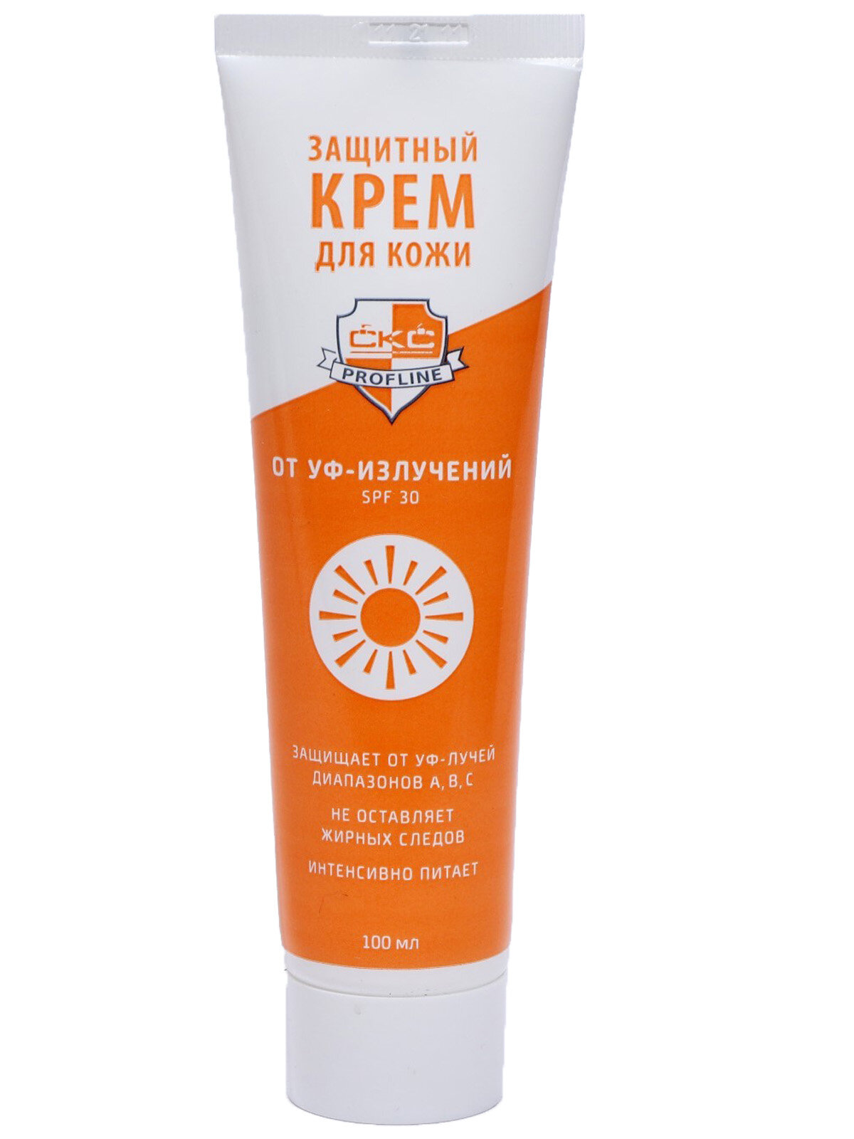 Крем защитный PROFLINE от УФ-излучений, SPF 30, для всех типов кожи, 100мл