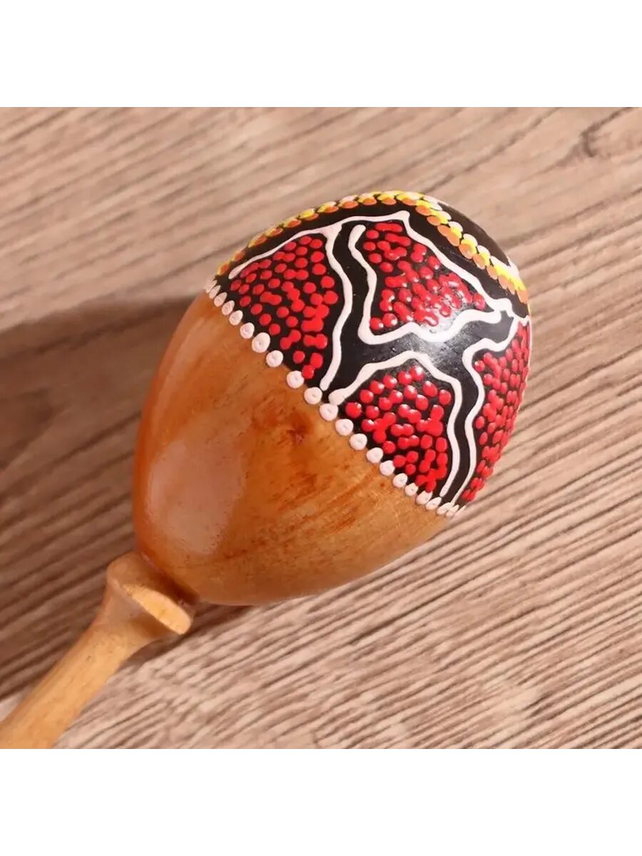 Яркий сувенирный маракас для весёлых вечеринок