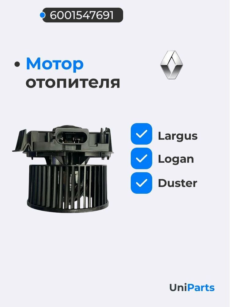 Мотор отопителя (Lada Largus, RenauIt Logan, Duster)
