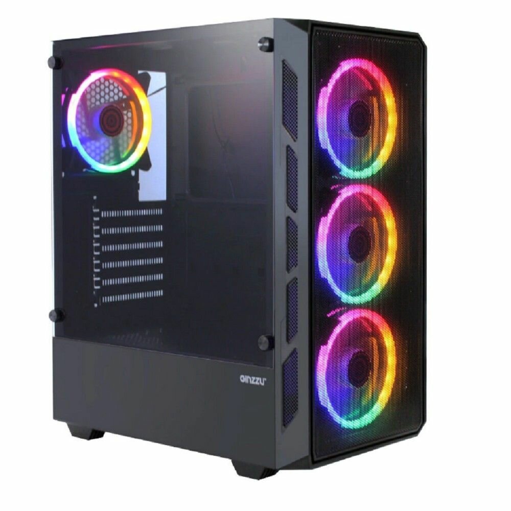 Ginzzu корпус RX320 ATX FAN 12CM FRGB 4