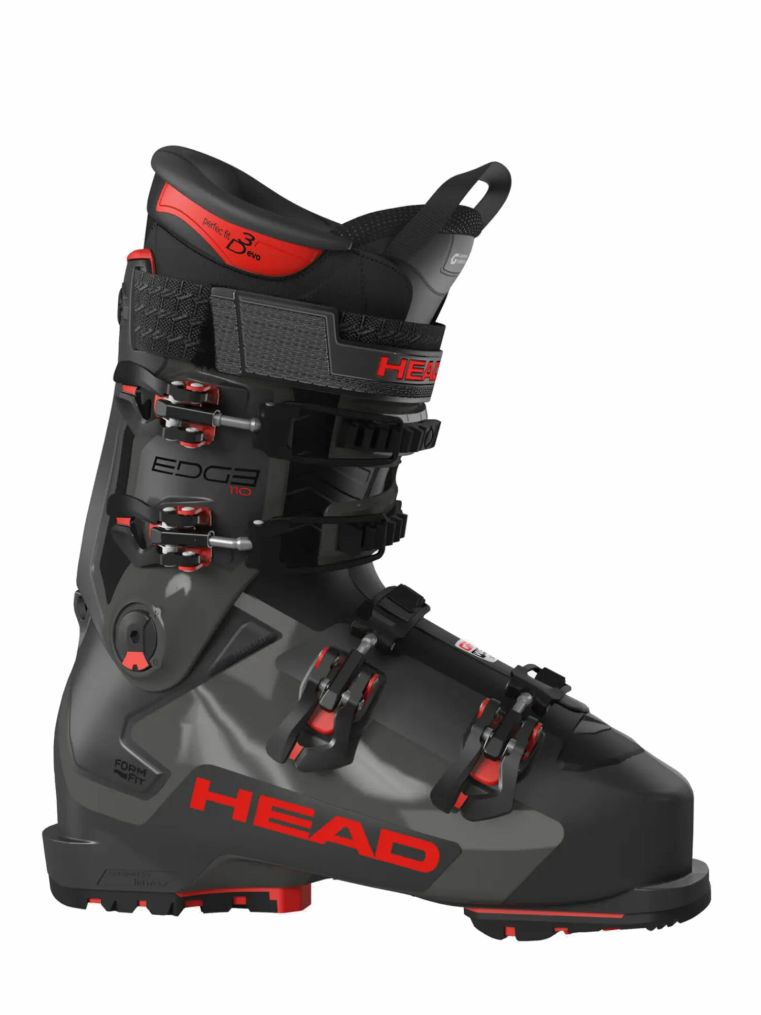 Горнолыжные ботинки HEAD Edge 110 HV GW Anthracite/Red (см:30,5)