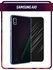 Чехол на Samsung Galaxy A10 / Самсунг Галакси А10 с принтом "Зеленый карбон"