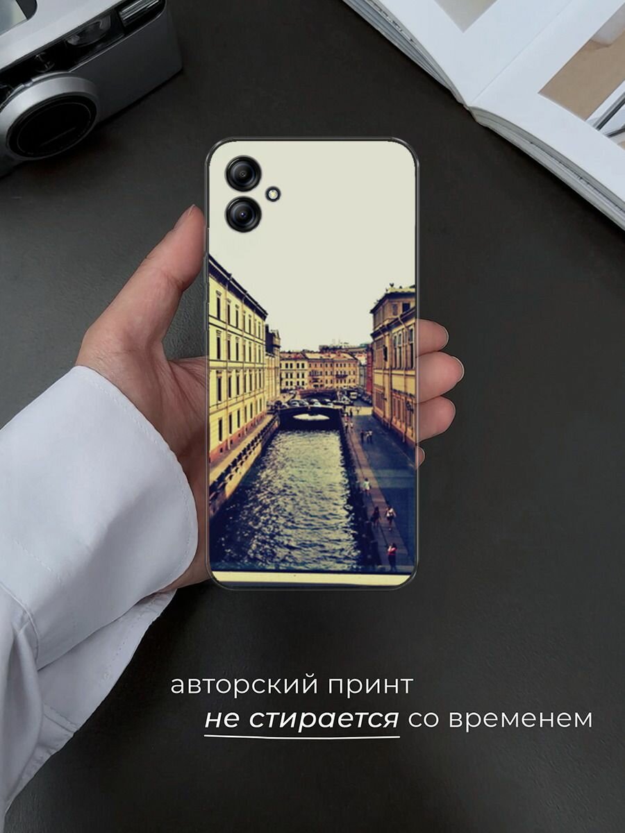 Чехол на Samsung Galaxy A04e / Самсунг A04e с принтом "Санкт-Петербург" — фото 1