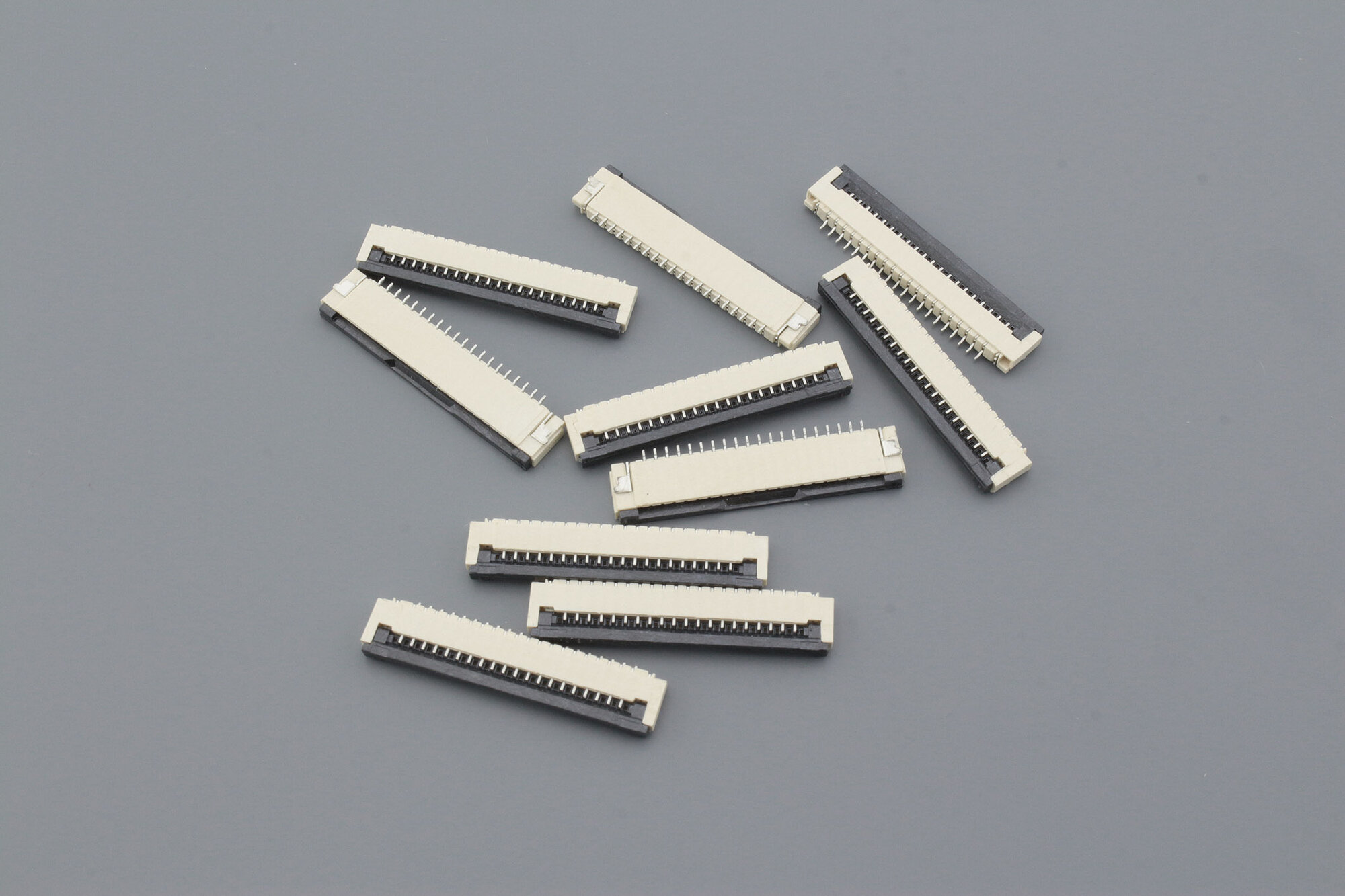 Разъем FPC Flip-Lock 1010-20RLGF 20 pin высота 1мм шаг 1мм 10 шт