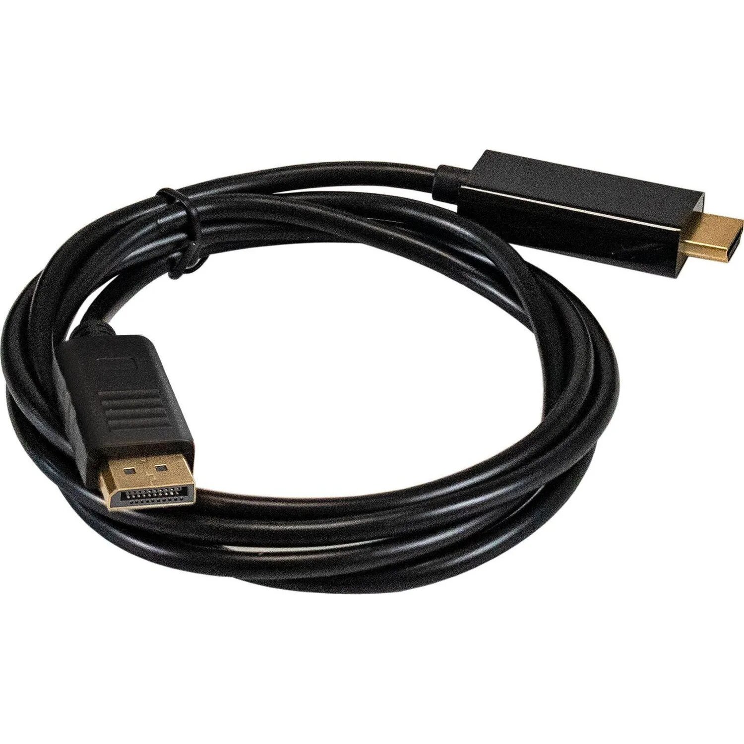 Кабель ExeGate DP-HDMI EX-CC-DP-HDMI-1,5, 20M/19M, 1,5 м, экран