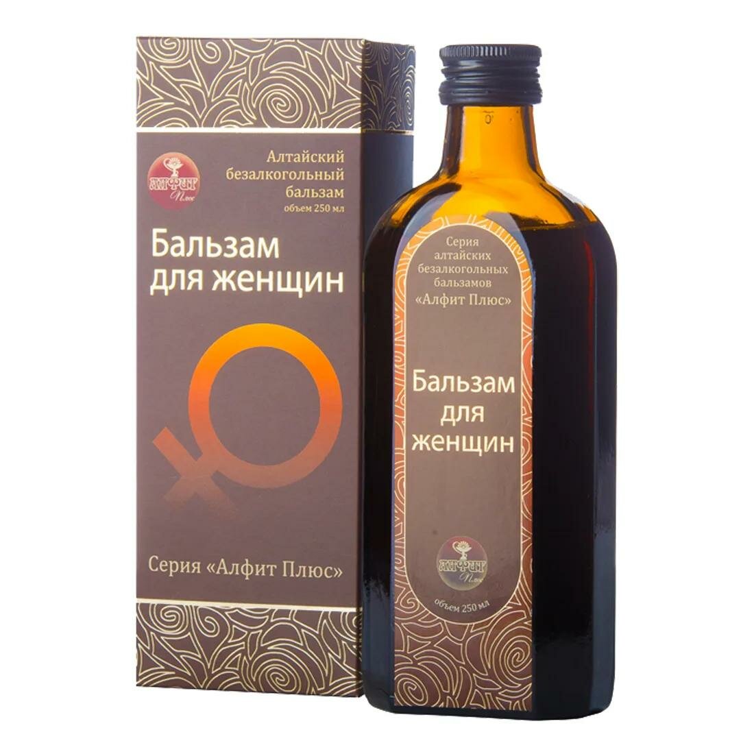 Лечебный бальзам АлтайФлора женский, 250 мл, противовоспалительный