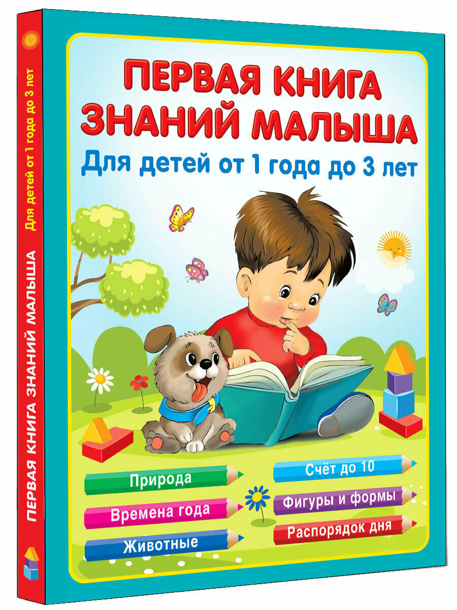 Первая книга знаний малыша для детей от 1 года до 3 лет Виноградова Н. А.