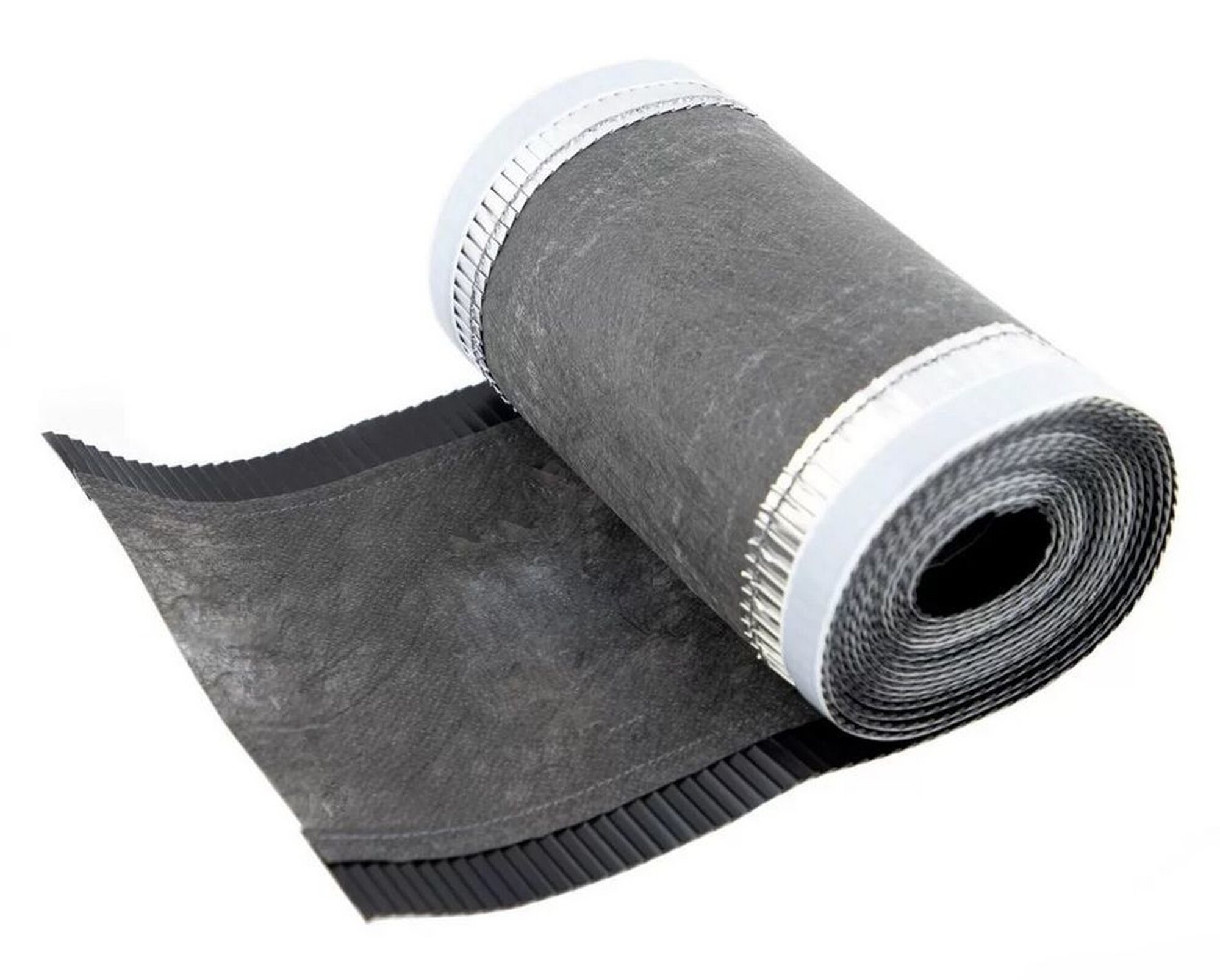 Аэроэлемент конька OPTIMA черный, 230 мм х 5 м, спанбонд, цвет черный