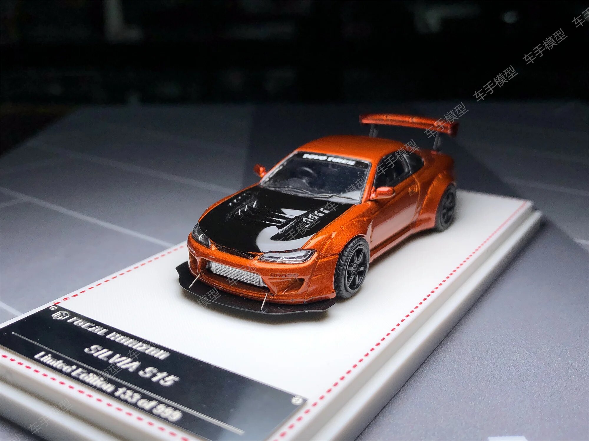 Металлическая модель Nissan Silvia S15 Cute Panda