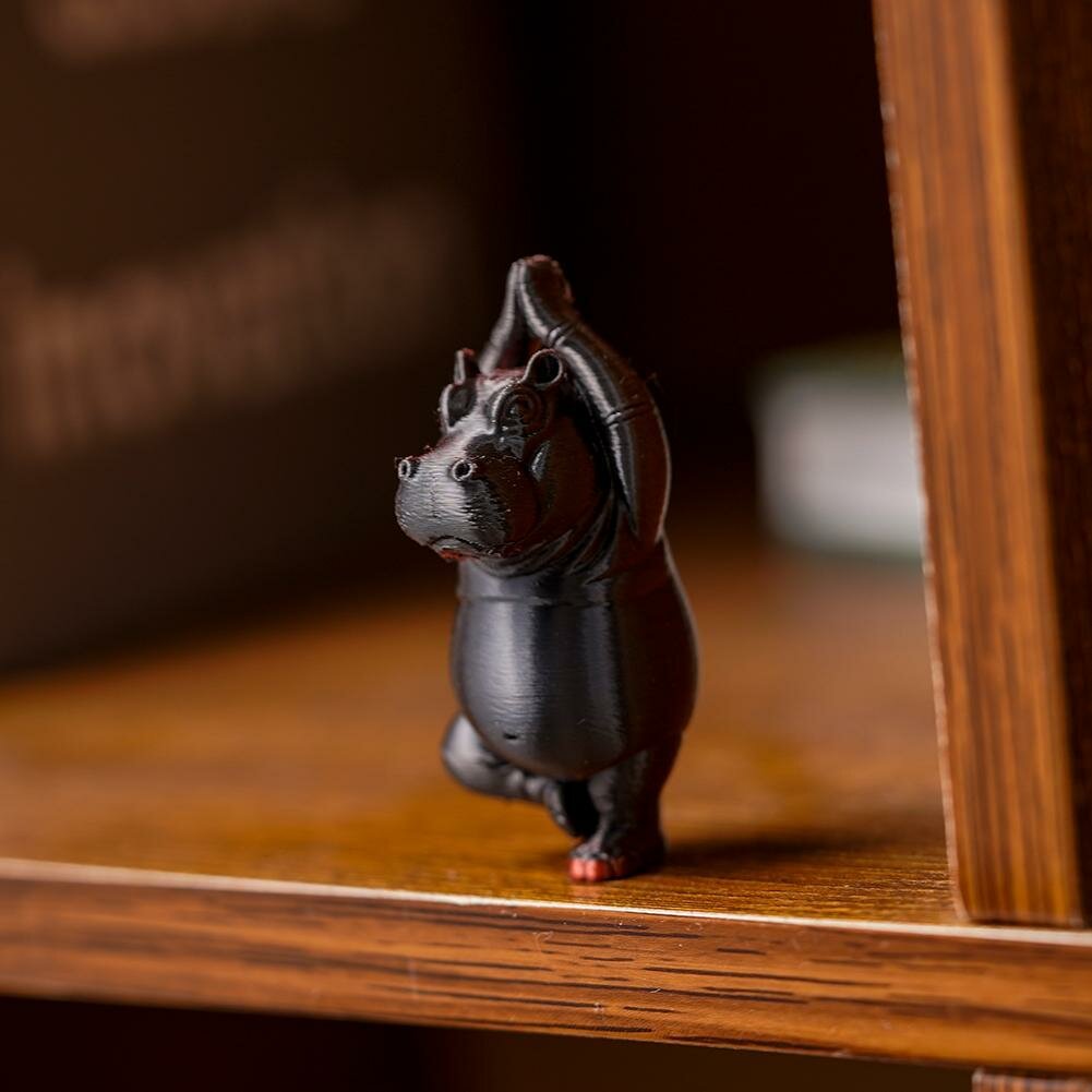 Декоративные украшения в виде бегемота