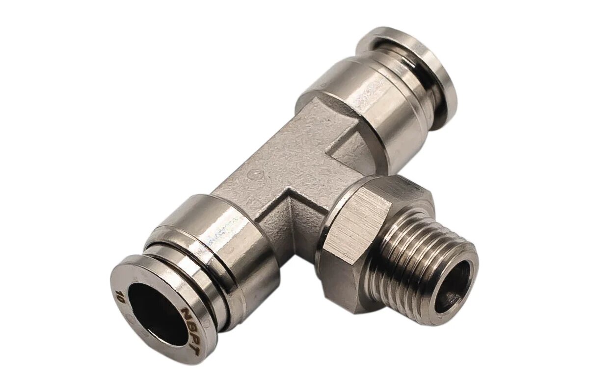 NBPT Фитинг Т-образный с наружной резьбой SSB 8-3/8 (03) нержавеющая сталь арт. 86611