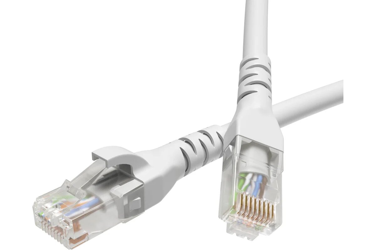 DKC Cat5e U/UTP неэкранированный патч-корд 4x2 LSZH белый 2.0м RN5EUU4520WH