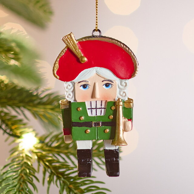 Елочная игрушка Щелкунчик с трубой - Graniano 9 см, Winter Deco, 1001080