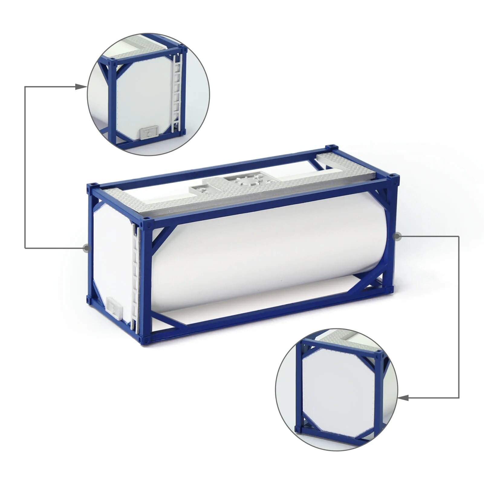 Модель контейнера Evemodel C8723 1:87