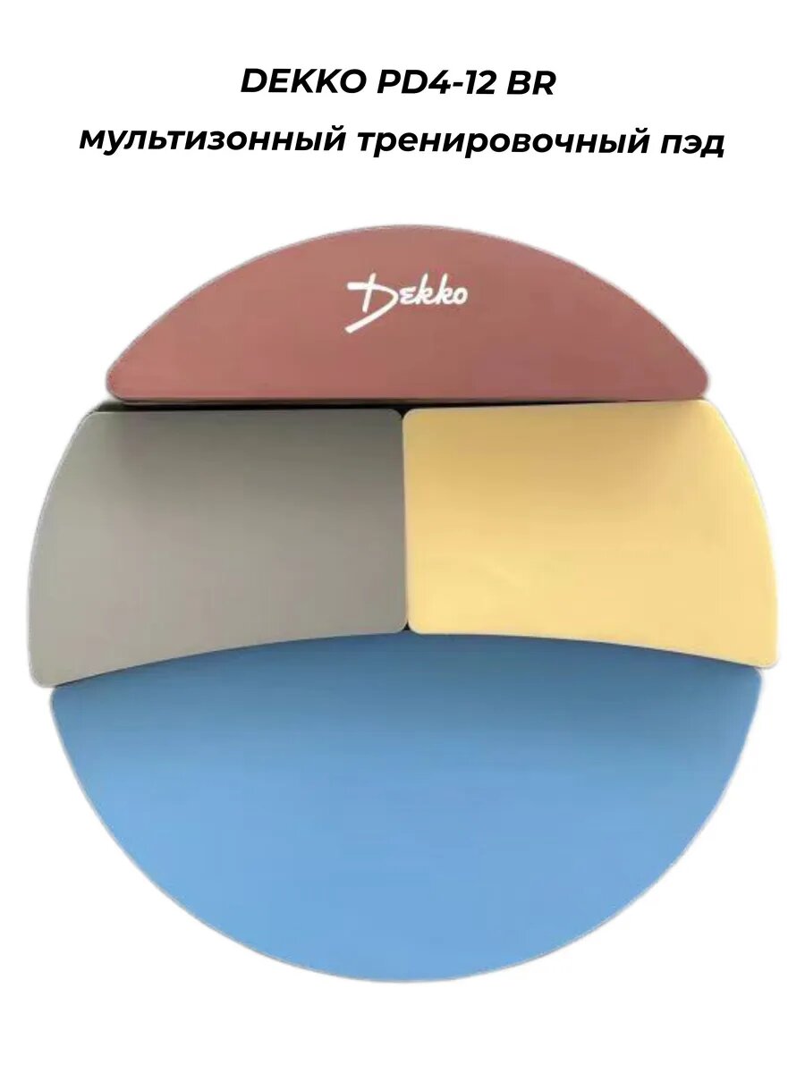DEKKO PD4-12 BR - мультизонный тренировочный пэд