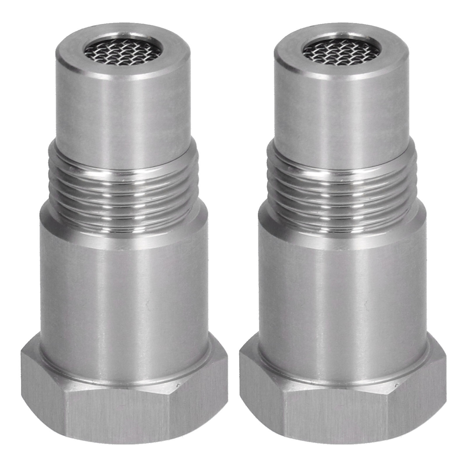 2 шт. адаптер для датчика кислорода, сварочная заглушка, вспомогательный двигатель с фильтром, автозапчасти M18x1,5