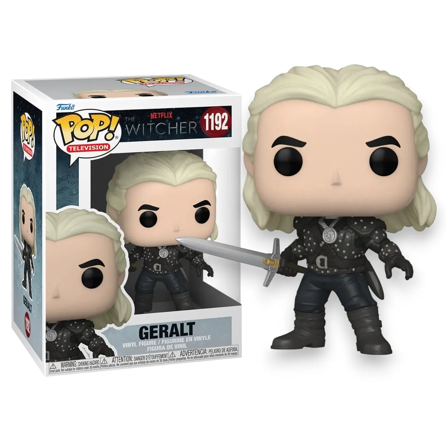 Фигурка Funko Pop! коллекционная Геральт "Ведьмак Сериал" 1192 (Фигурка Фанко Поп)