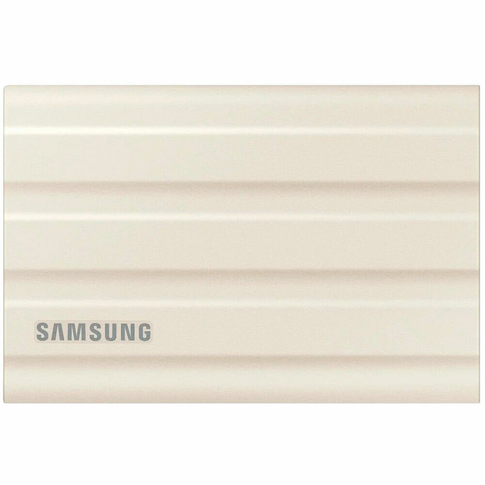 Внешний SSD-накопитель 1Tb Samsung T7 Shield MU-PE1T0K/WW (SSD) USB 3.2 Type C Бежевый