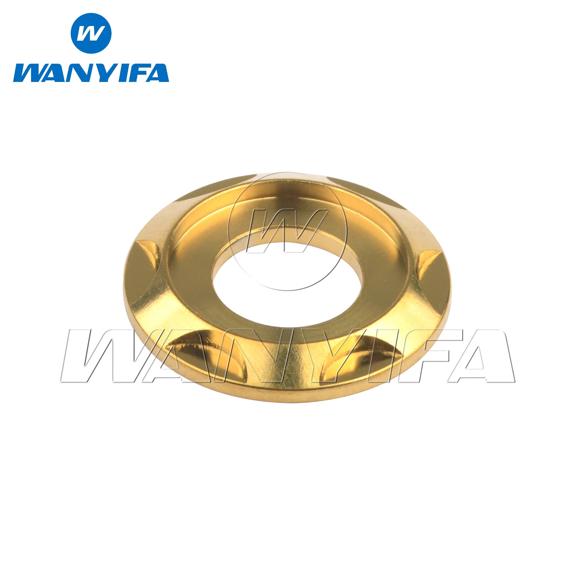Титановая шайба Wanyifa M5, Gold(PVD)